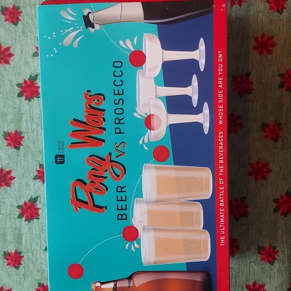 Talking Tables | Other | Nwt Pong Wars Beer Vs Prosecco | Poshmark
